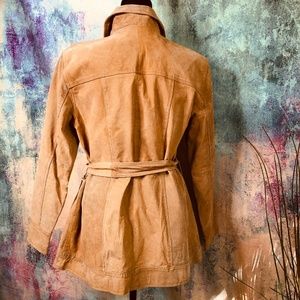 Jennyfer J | Jackets & Coats | Jennyfer J Classic Leather Long Jacket ...